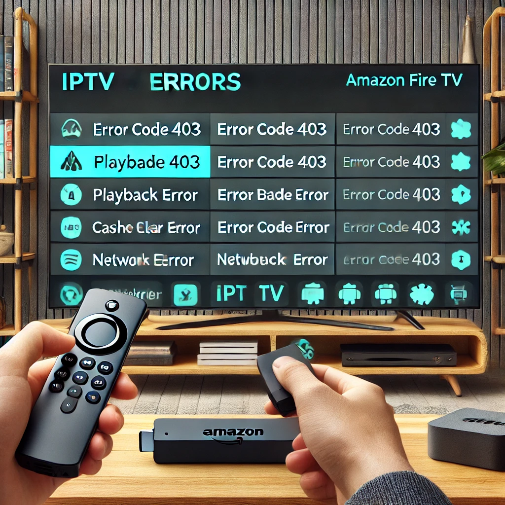 10 Exclusive Solutions for Common IPTV Errors on Amazon Fire Stick ...